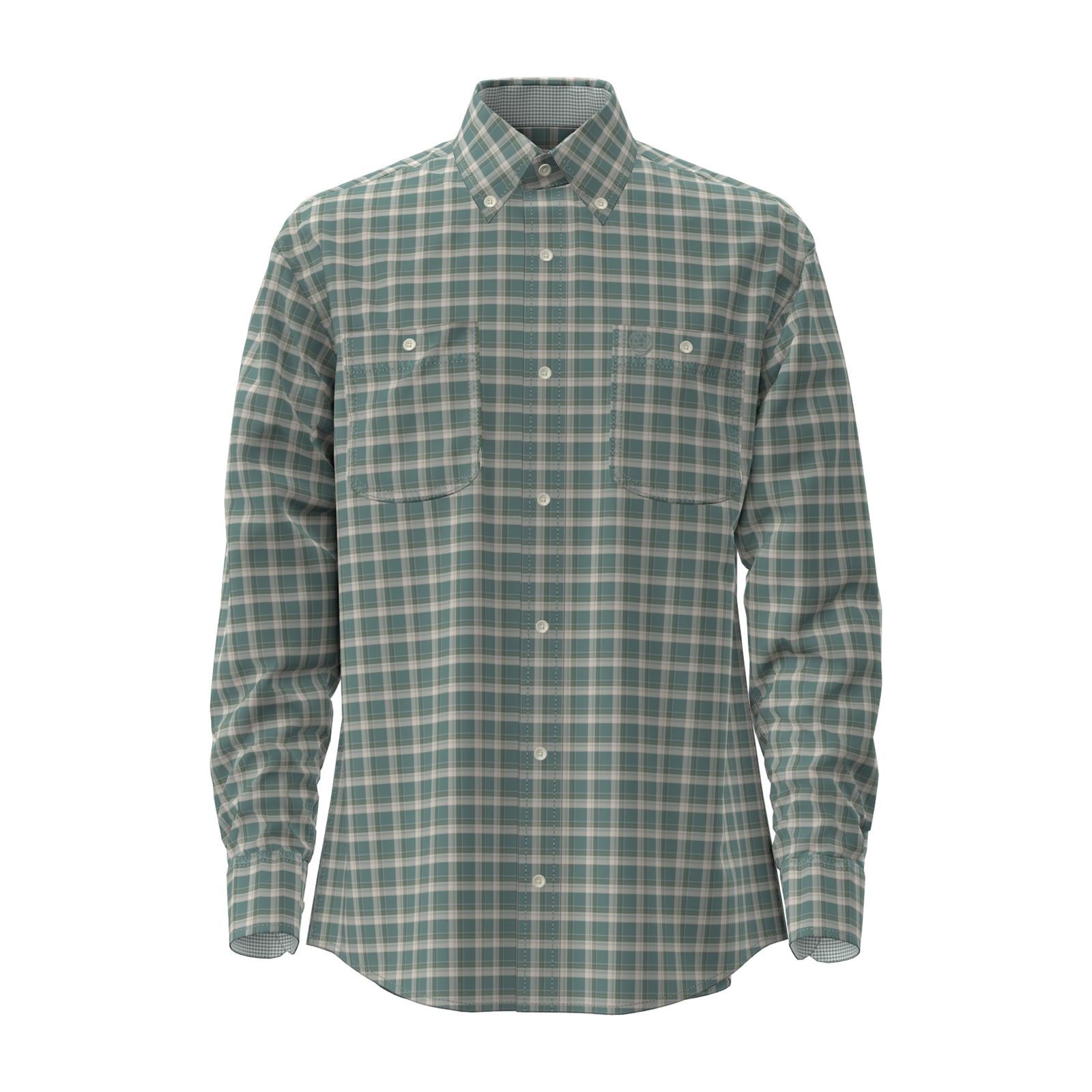 Men's Wrangler® George Strait Collection Two Pocket Long Sleeve Shirt ...