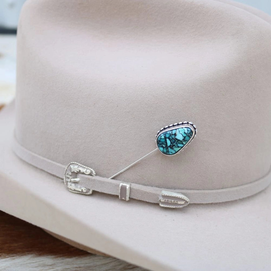 Willow Lane Hat Co. Blue Matrix Hat Pin - WL-PIN21 – Nigro's Western ...