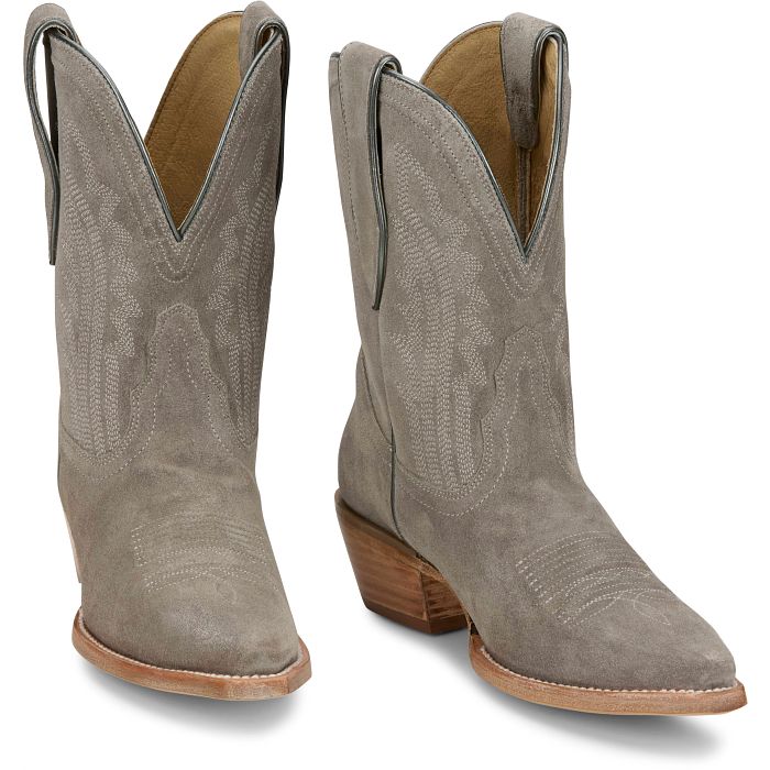 Women's Tony Lama Lea Ash Suede 9" Top - DR3260 – Nigro's Western Store #1